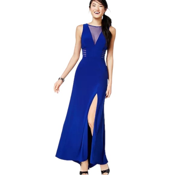 Morgan & Co. | Dresses | Morgan Co The Natalia Dress In Cobalt Blue ...